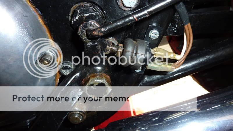 Install Rear Brake Switch | Triumph Rat Motorcycle Forums