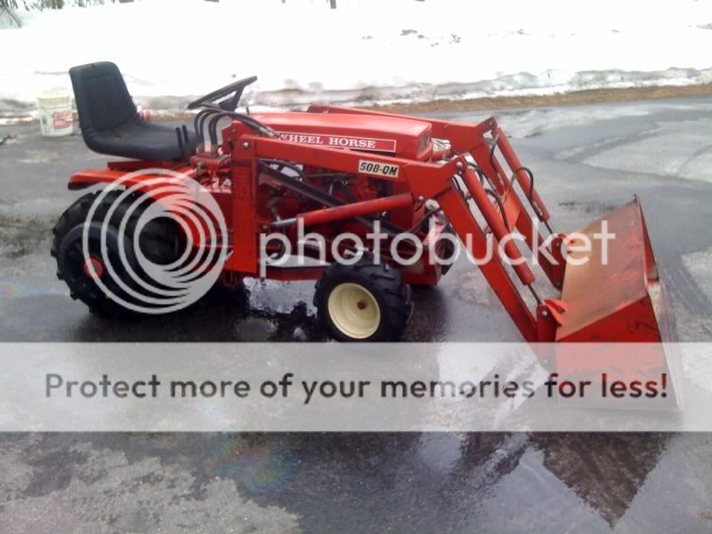 My New Ark Loader - Wheel Horse Tractors - RedSquare Wheel Horse Forum