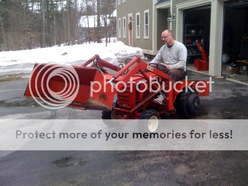 My New Ark Loader - Wheel Horse Tractors - RedSquare Wheel Horse Forum