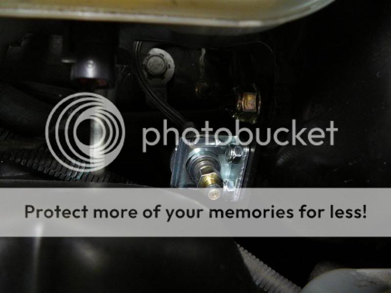 In process of installing TPE remote clutch bleeder w/o drive train ...