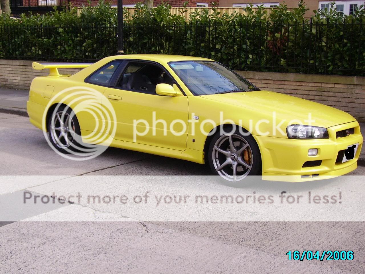 Yellow GTR34 (Non V-Spec) - GT-R Register - Nissan Skyline and GT-R ...