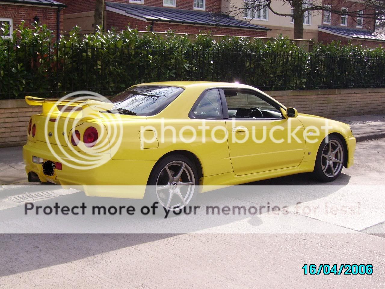 Yellow GTR34 (Non V-Spec) | GTR Forum