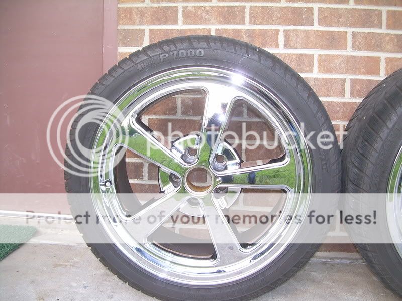 Chrome Mach 1 rims | Ford Mustang Forums