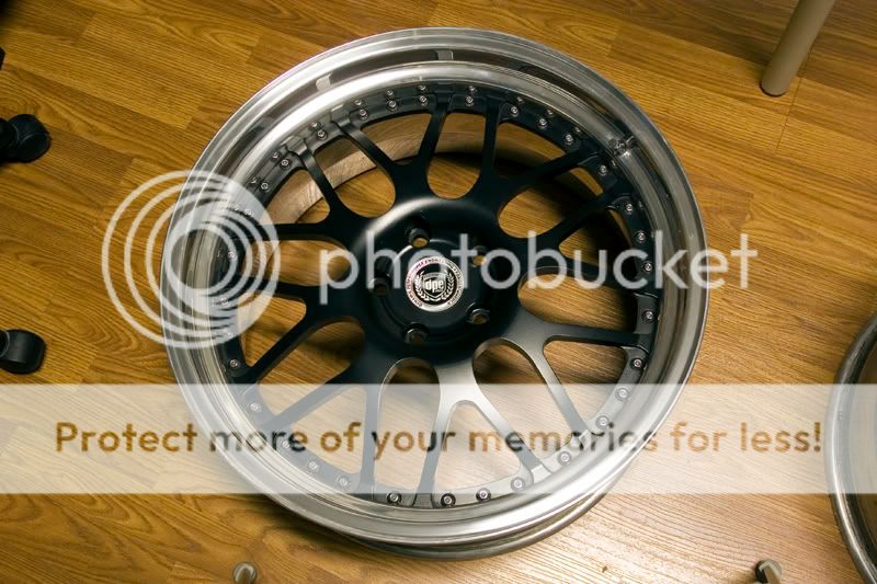 **FS** 20' DPE r16 STEPLIP MATTE BLACK ***e90 / e46 m3**